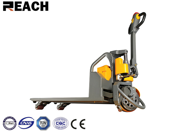 Lithium Battery Operated Warehouse Forklift Trucks 1500kg Small Turning ...