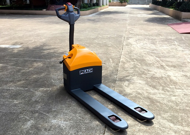 Portable 1.5 Ton Electric Pallet Truck Mini Pallet Jack For Supermarket