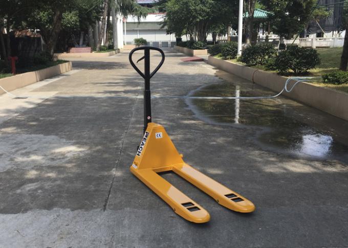 Big Capacity Ride On Pallet Truck , Heavy Duty Narrow Pallet Jack ...