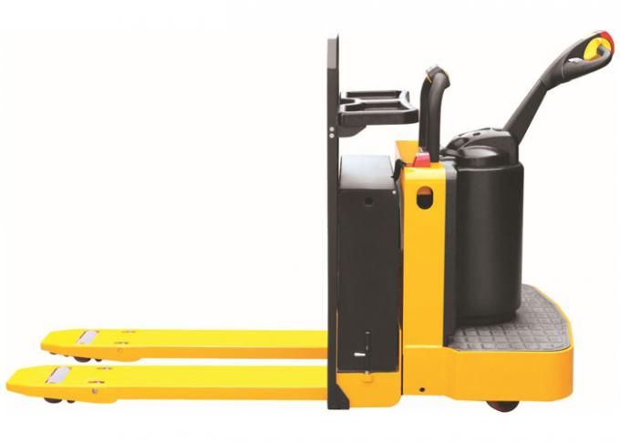 Adjustable Speed Riding Pallet Jack , Ride On Pallet Jack Forklift With ...